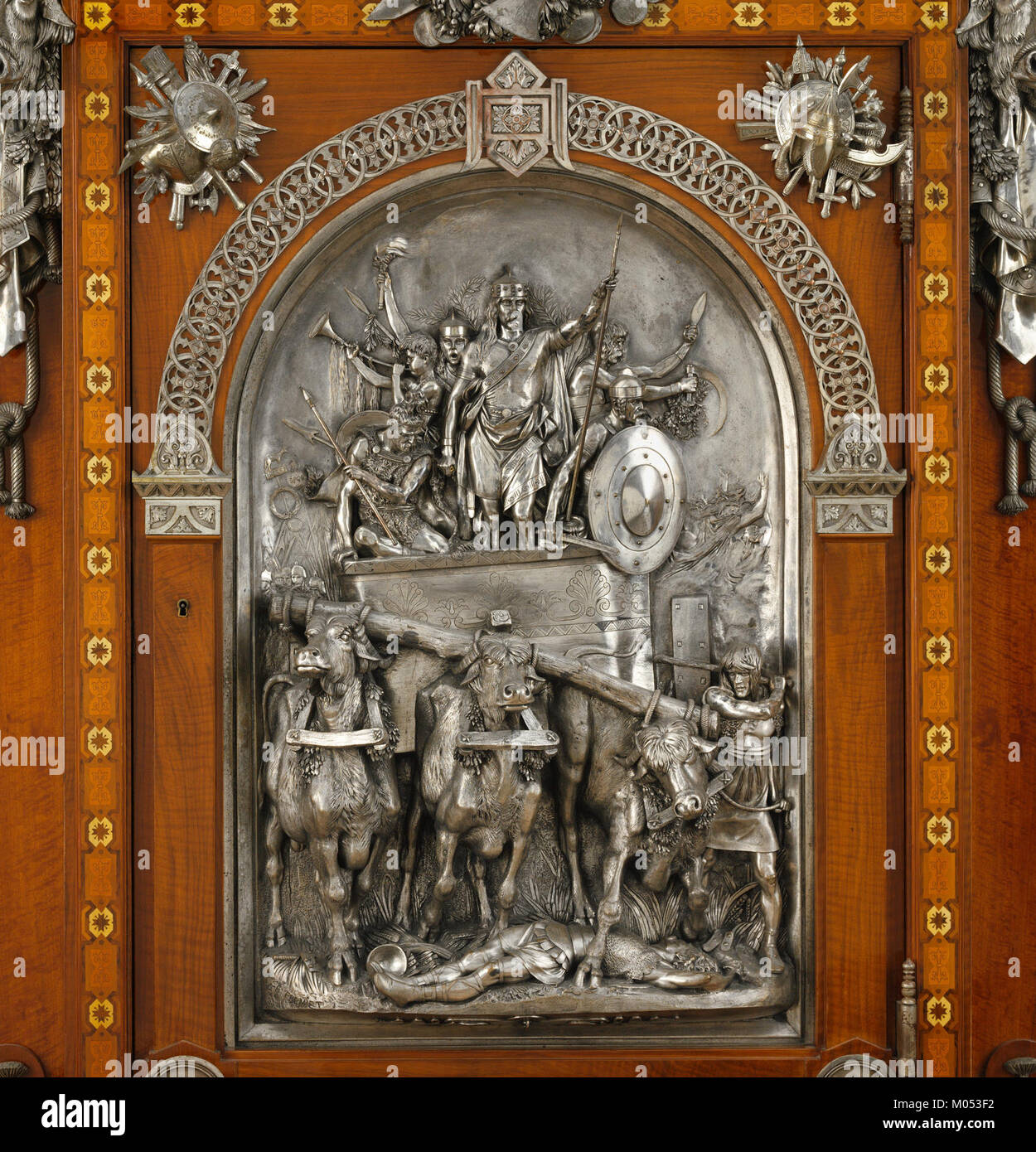 This is a detailed image of a cabinet from the Metropolitan Museum's ...