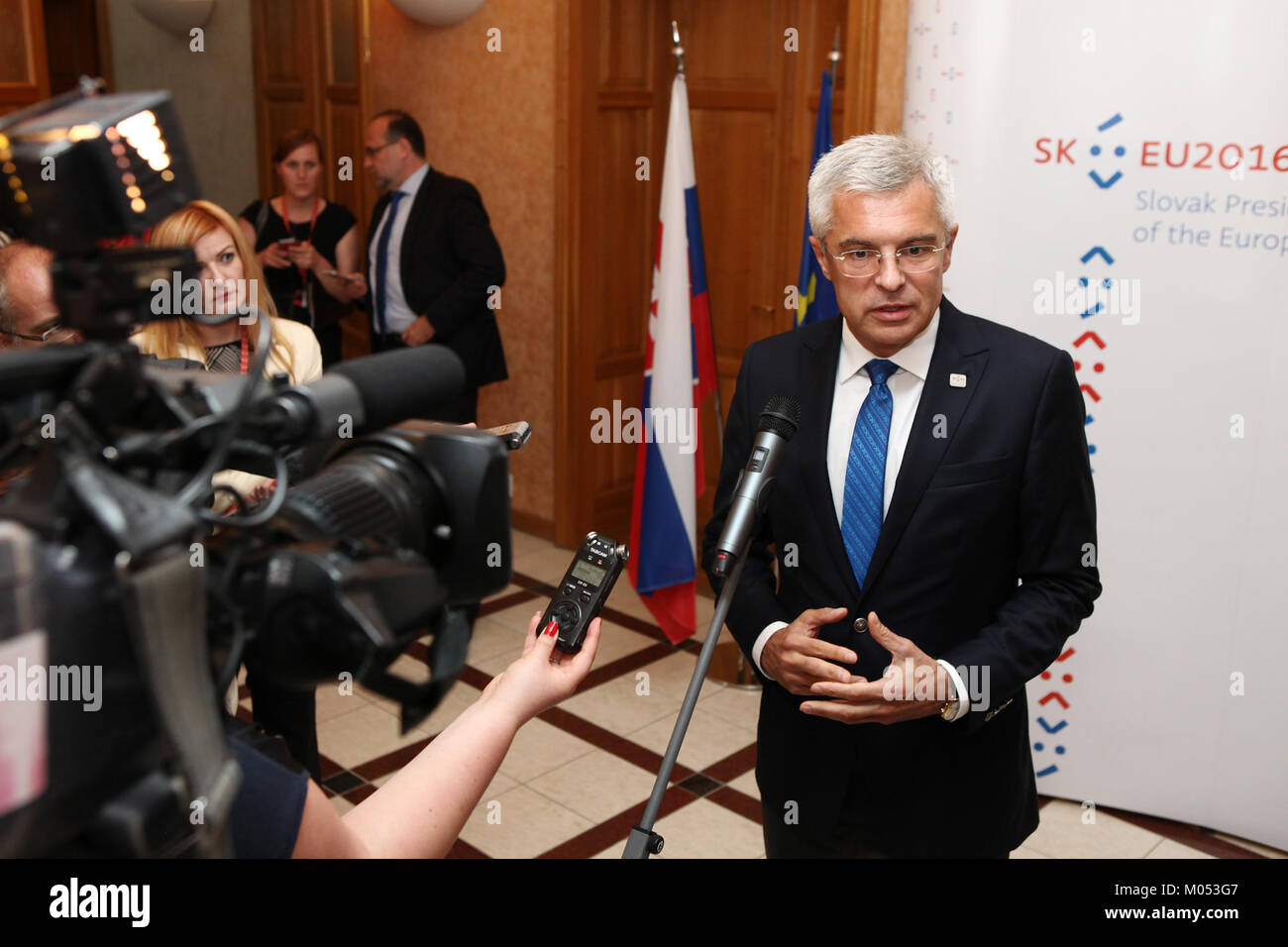 This briefing by State Secretary I. Korcok followed the Informal ...