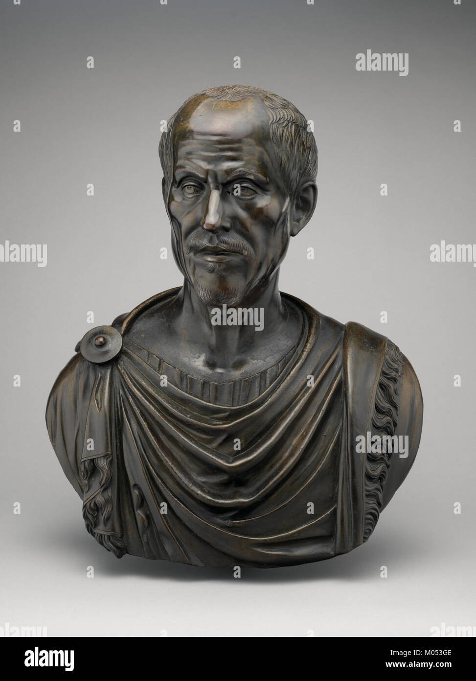 Bust of a Roman MET DP-1221-001 Stock Photo - Alamy