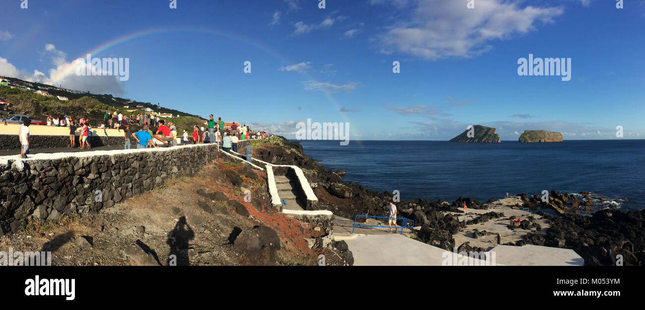 The Bull Run in Terceira, held in the Azores, is a traditional festival ...