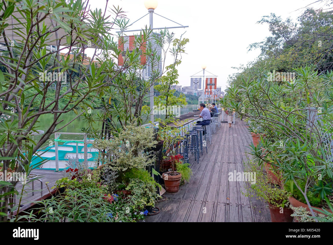 A photo of the Canal Cafe in Tokyo, Japan, showcasing the café's ...