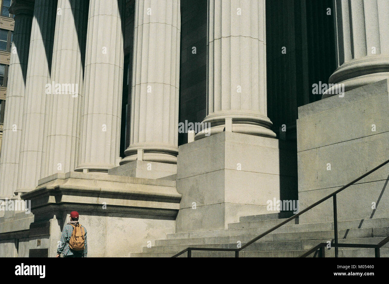 This image showcases a set of architectural columns that are part of a ...