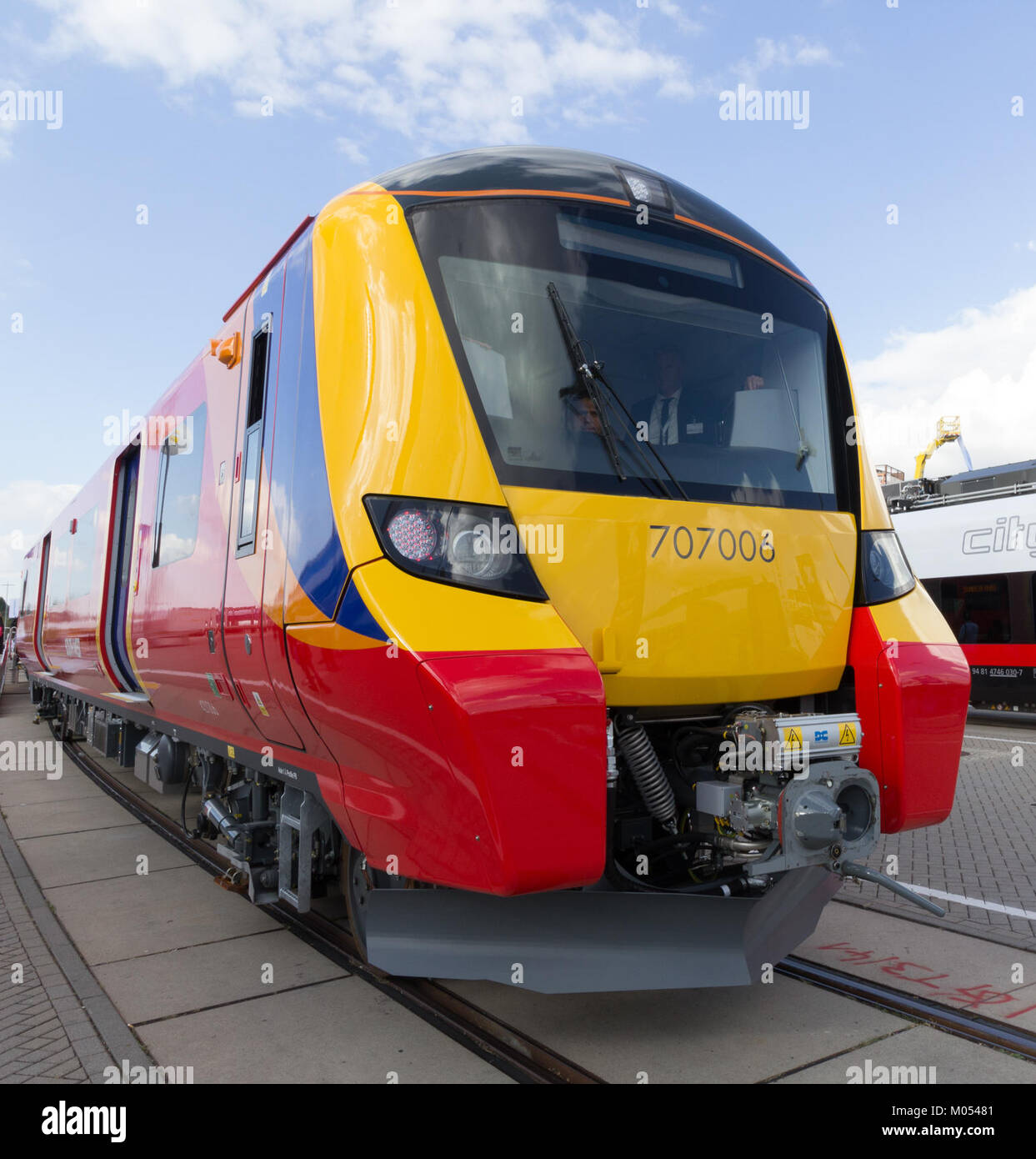 The British Rail Class 707 trains, showcased at InnoTrans 2016, are part of the South West ...