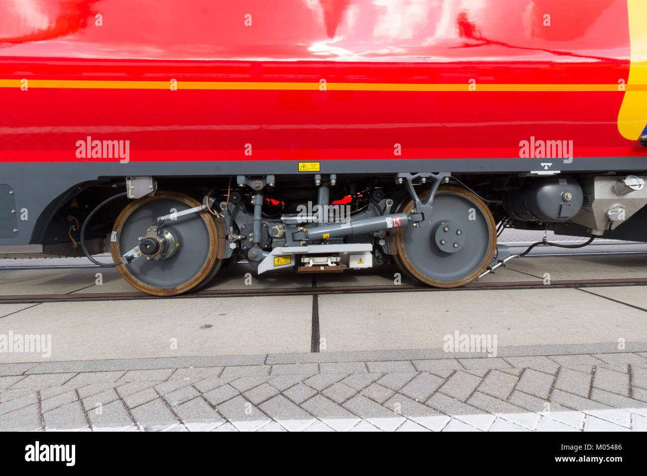 The British Rail Class 707 trains, showcased at the InnoTrans 2016 ...