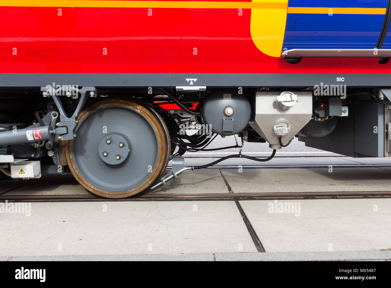British Rail Class 707 trains operated by South West Trains were ...
