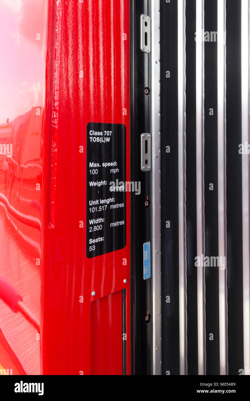 British rail class 707 hi-res stock photography and images - Alamy