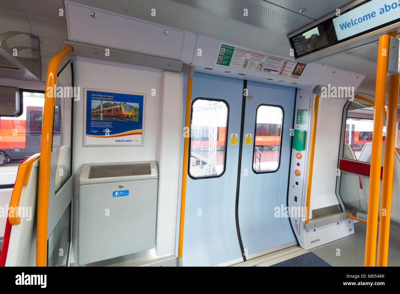 The British Rail Class 707 trains, showcased at InnoTrans 2016, are ...