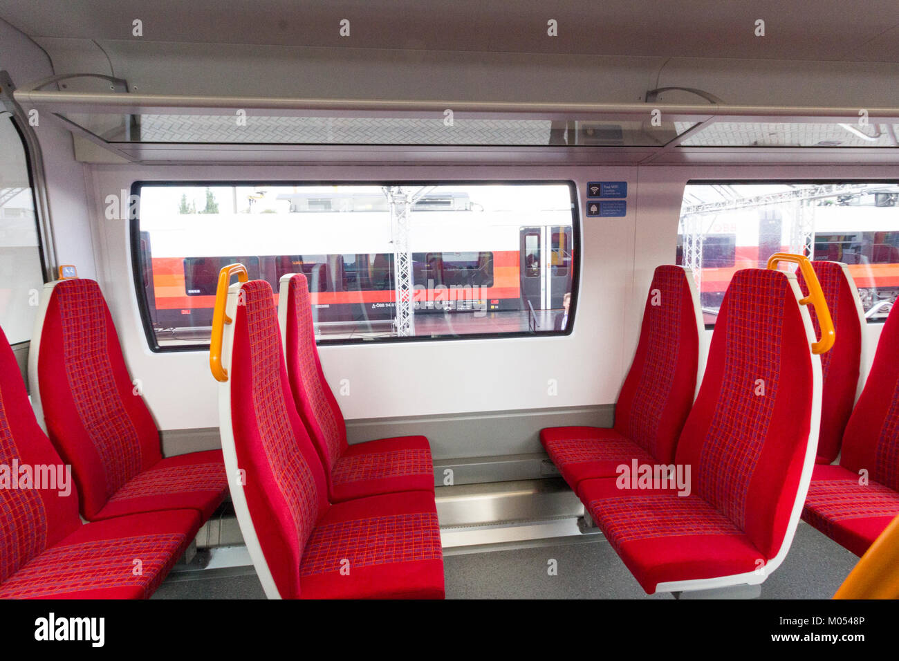 The British Rail Class 707 trains, showcased at the InnoTrans 2016 exhibition, are a modern ...