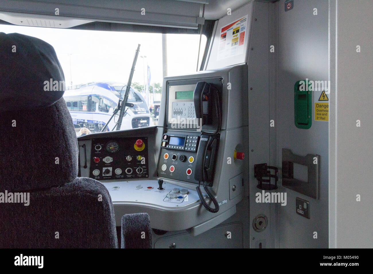 The British Rail Class 707 trains were showcased at InnoTrans 2016. These electric multiple unit ...