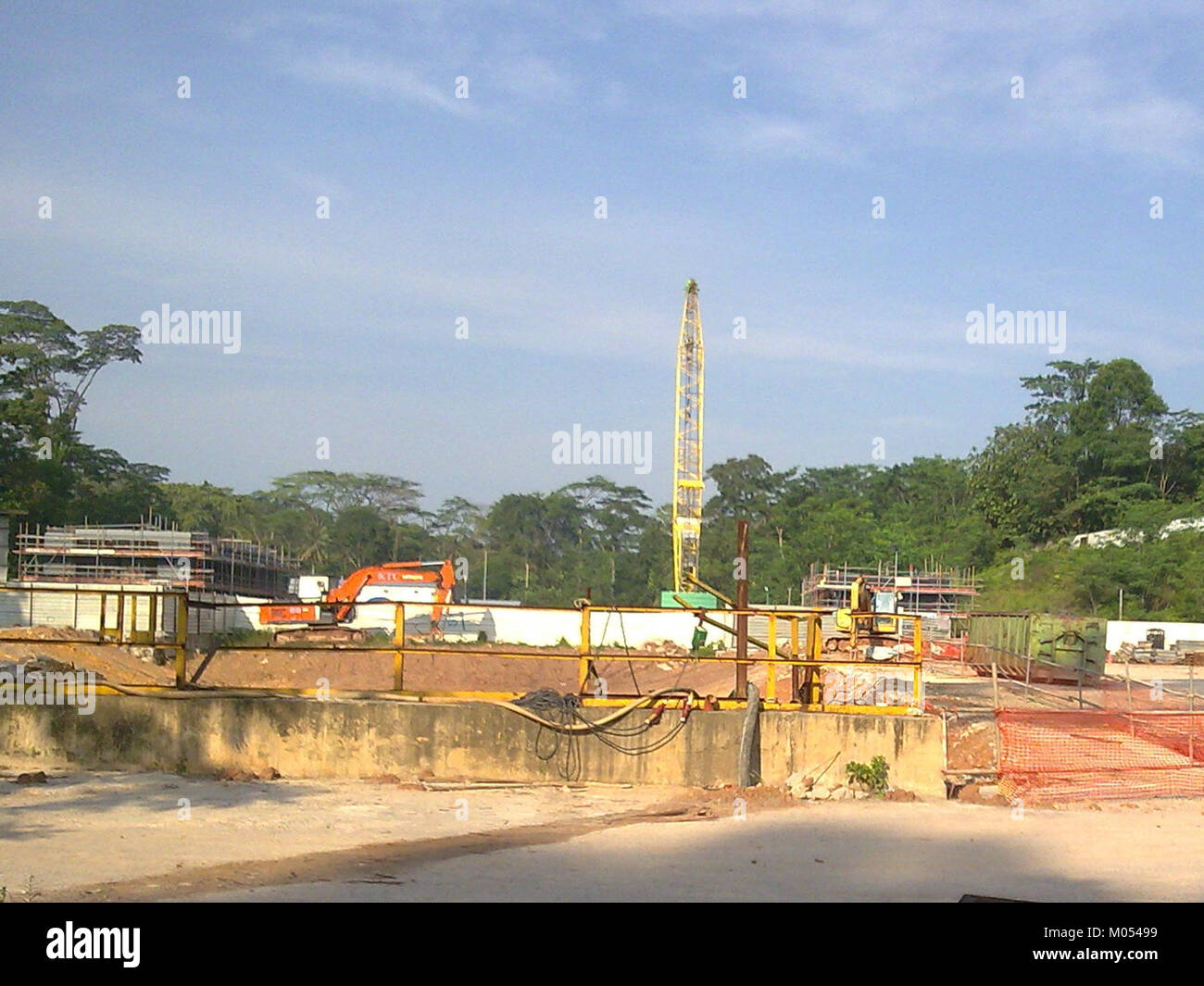 Mrt singapore construction hi-res stock photography and images - Alamy