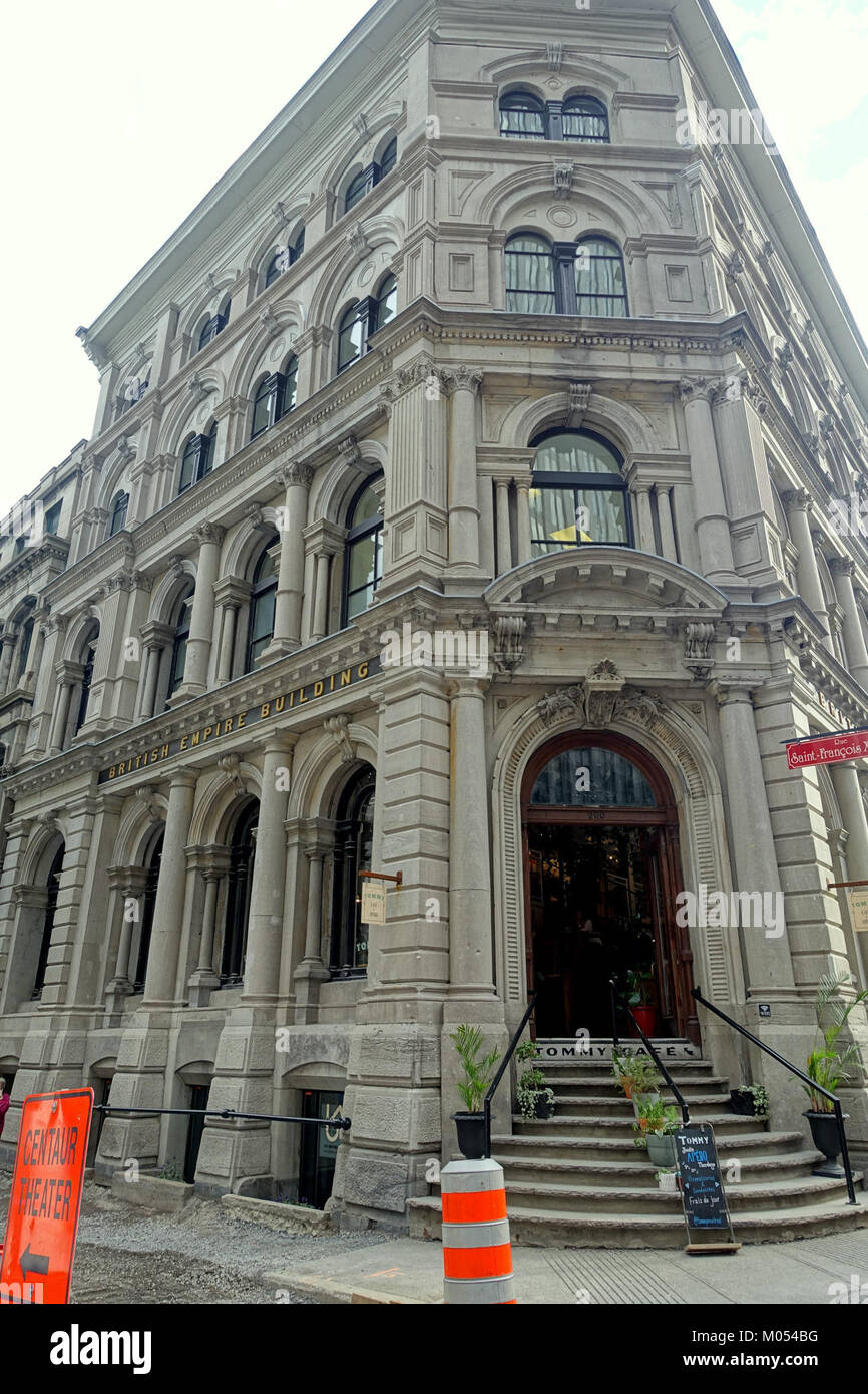 The British Empire Building in Montreal, Canada, is an architectural ...