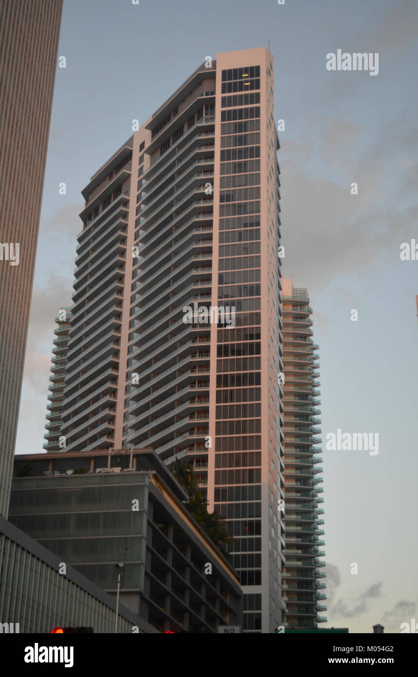 Brickell House is a modern residential skyscraper in Miami, Florida ...