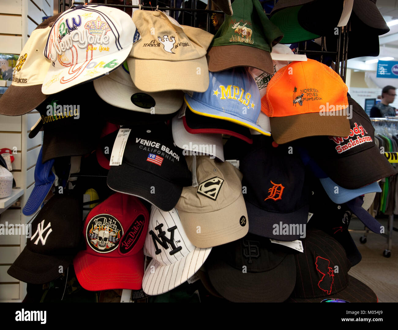 Caps & hats Stock Photo - Alamy