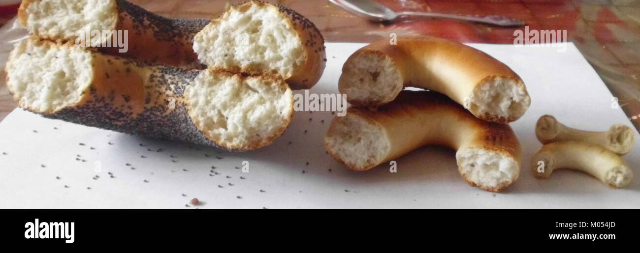 Bublik, baranka, and sushka are traditional Russian baked goods. These ...