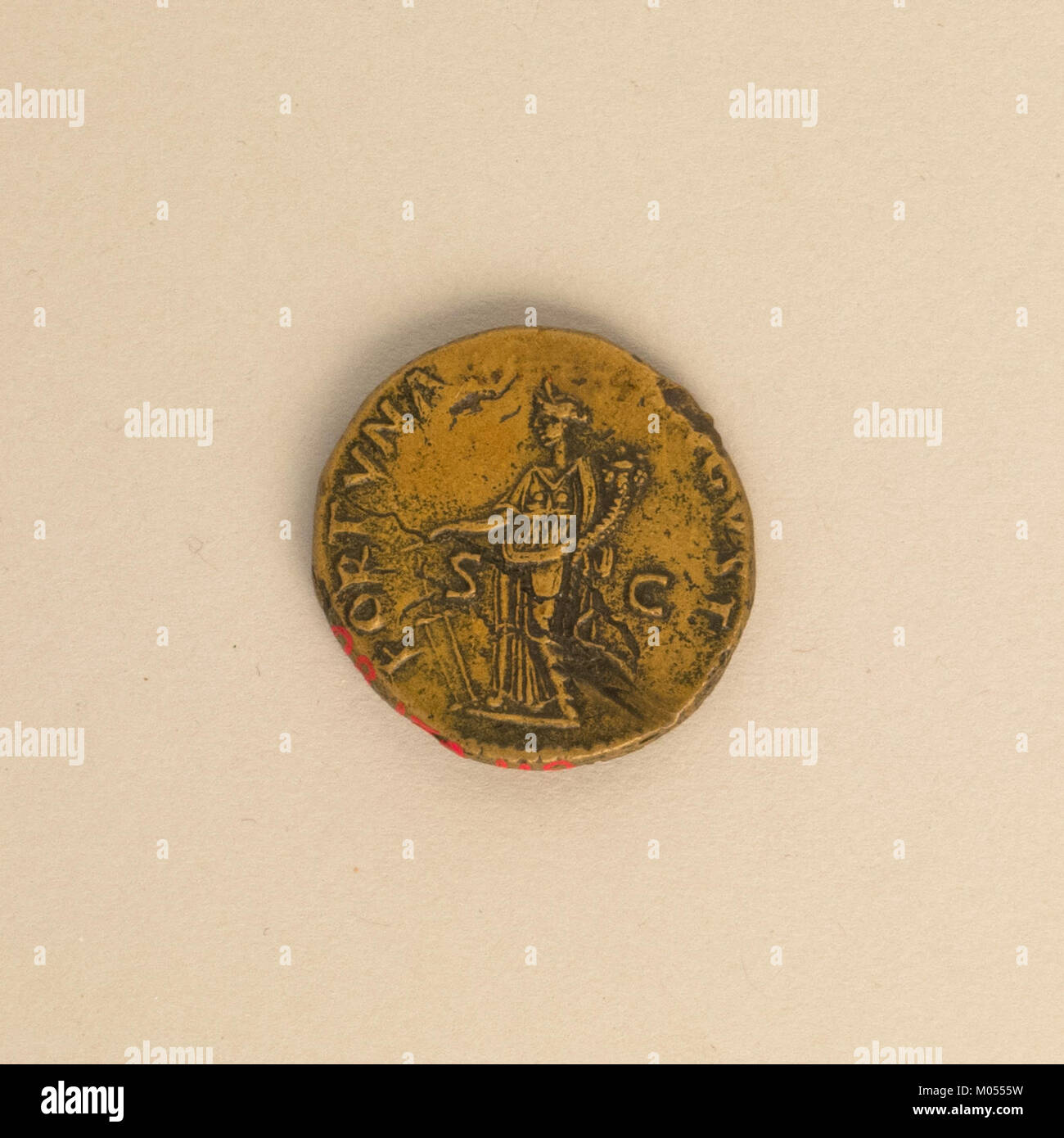 The bronze dupondius of Emperor Nerva, displayed at the MET, is a Roman ...