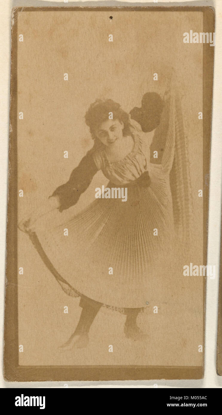 This artwork, titled 'Bowing Actress,' is part of the Actresses series ...