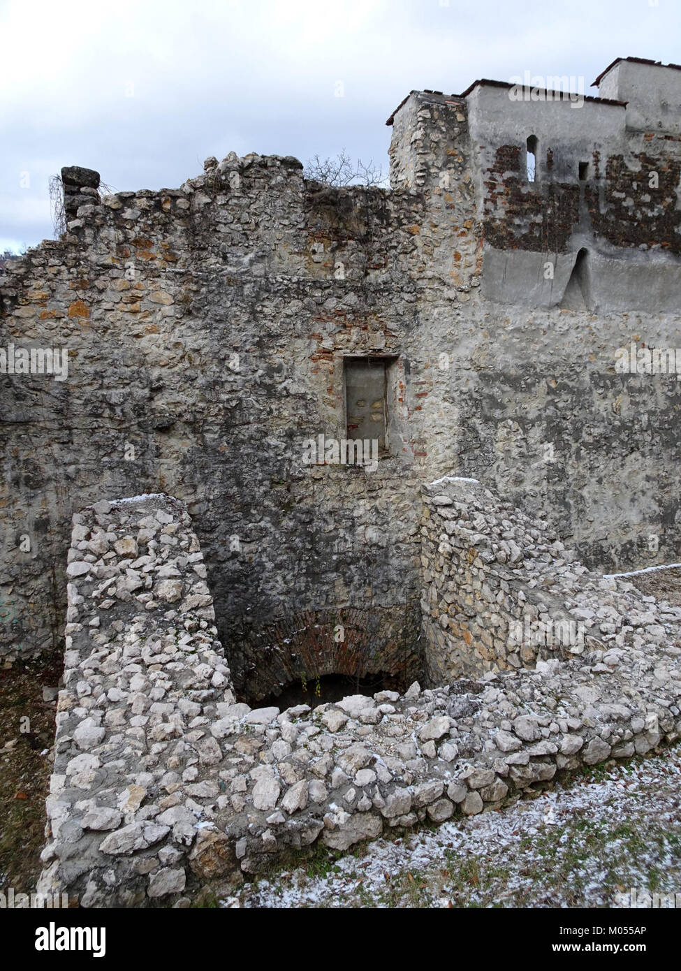 The Brasov Gate below Tampa is a historical landmark in Brasov, Romania ...
