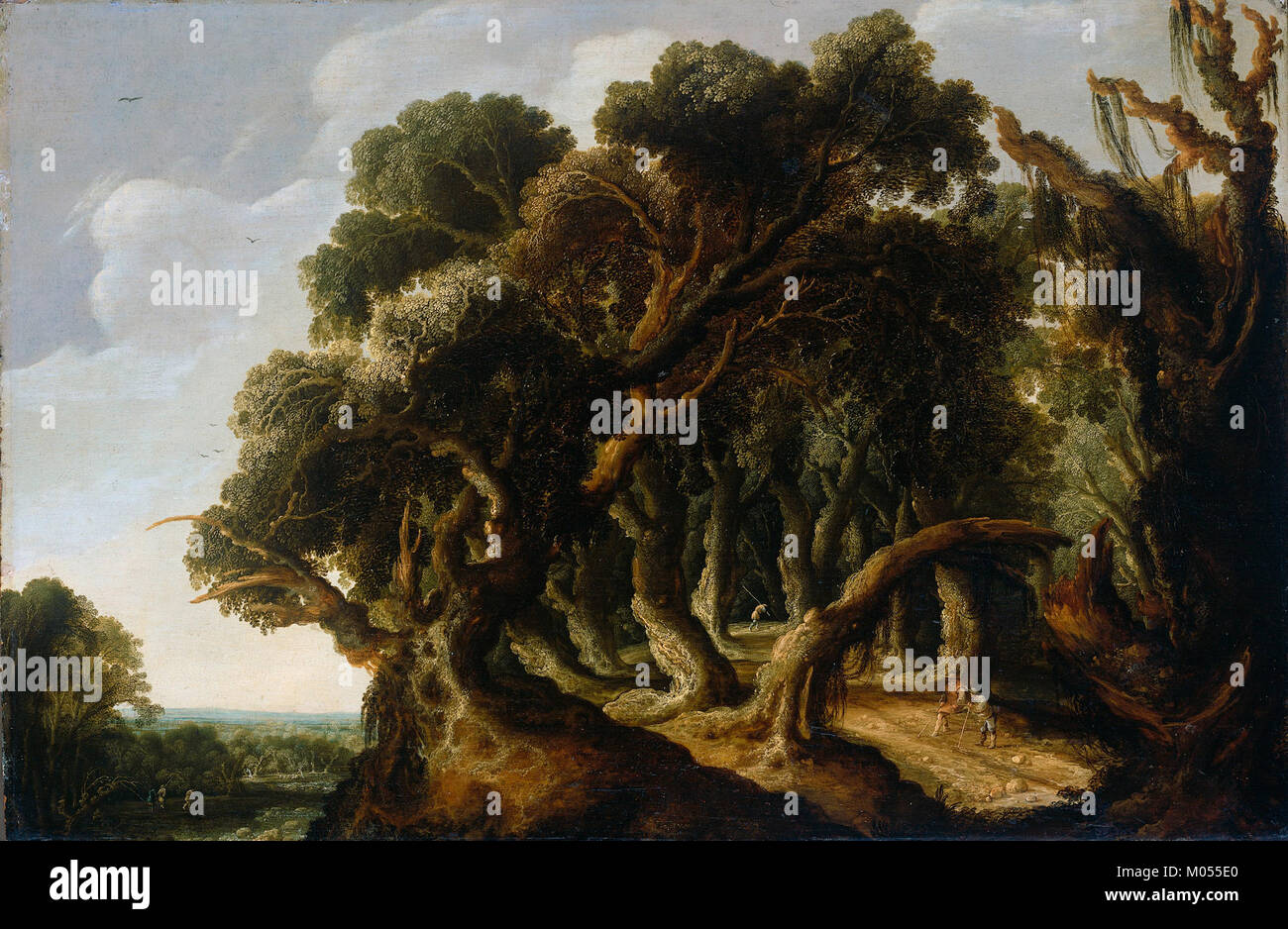 'Boslandschap' is a landscape painting housed at the Rijksmuseum in ...