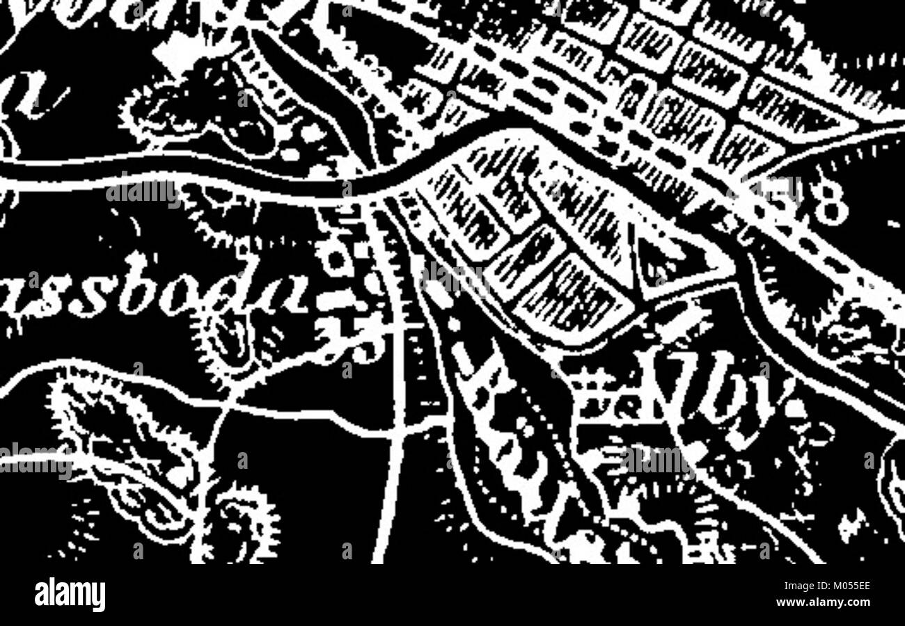 Brommakarta 1800 refers to a historical map from the 19th century ...