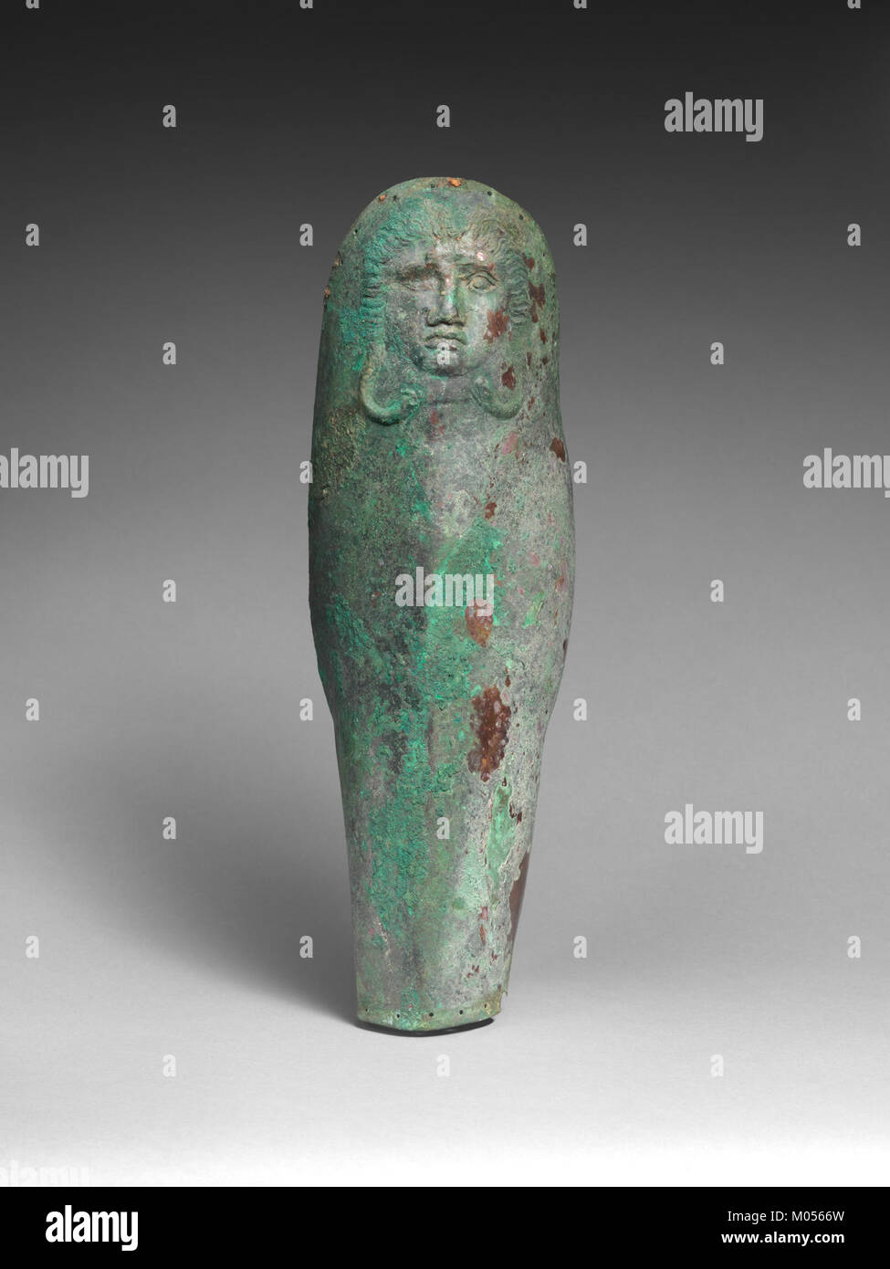 This bronze greave (shin guard) from the MET collection represents ...