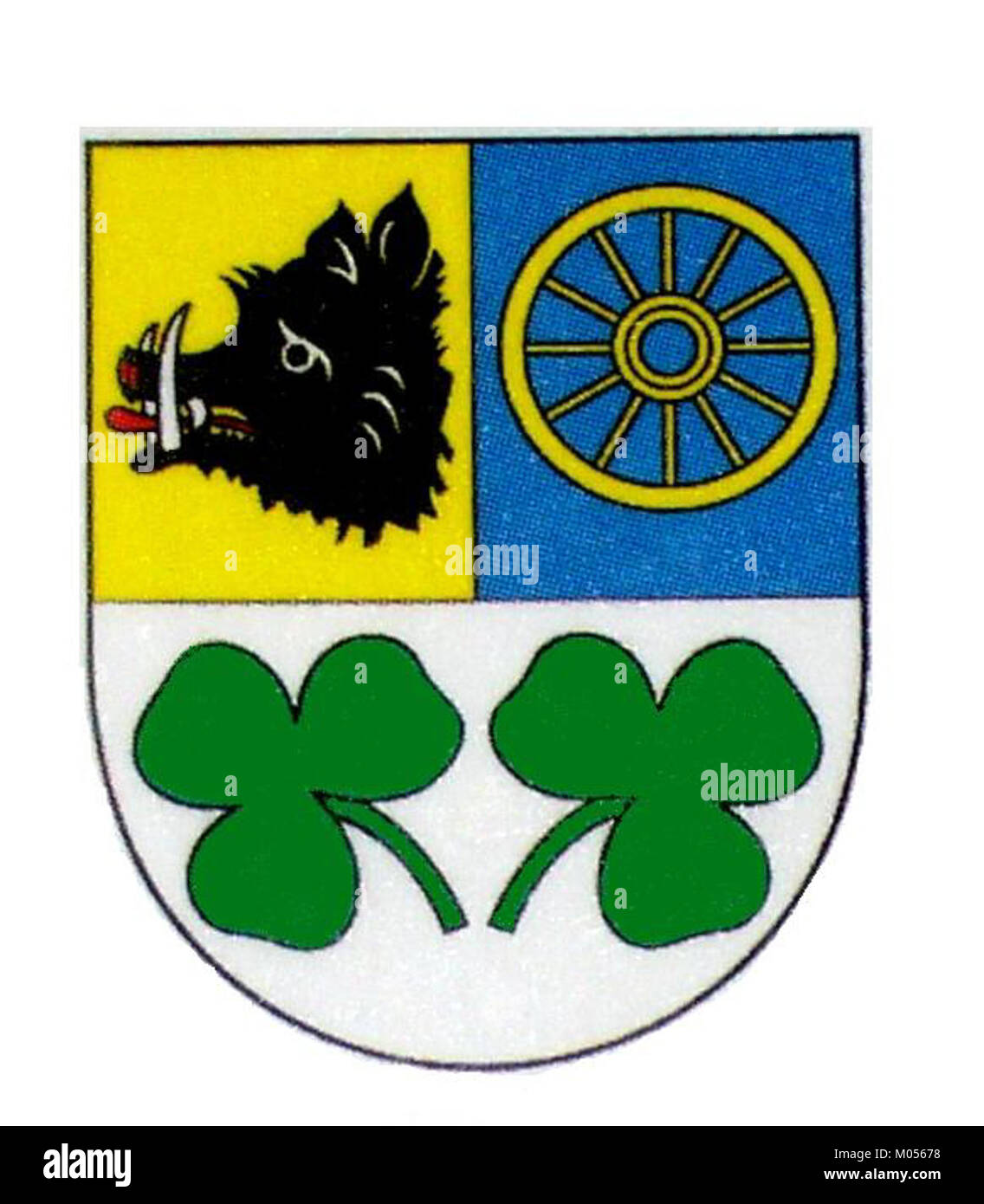 European heraldic symbols Cut Out Stock Images & Pictures - Alamy