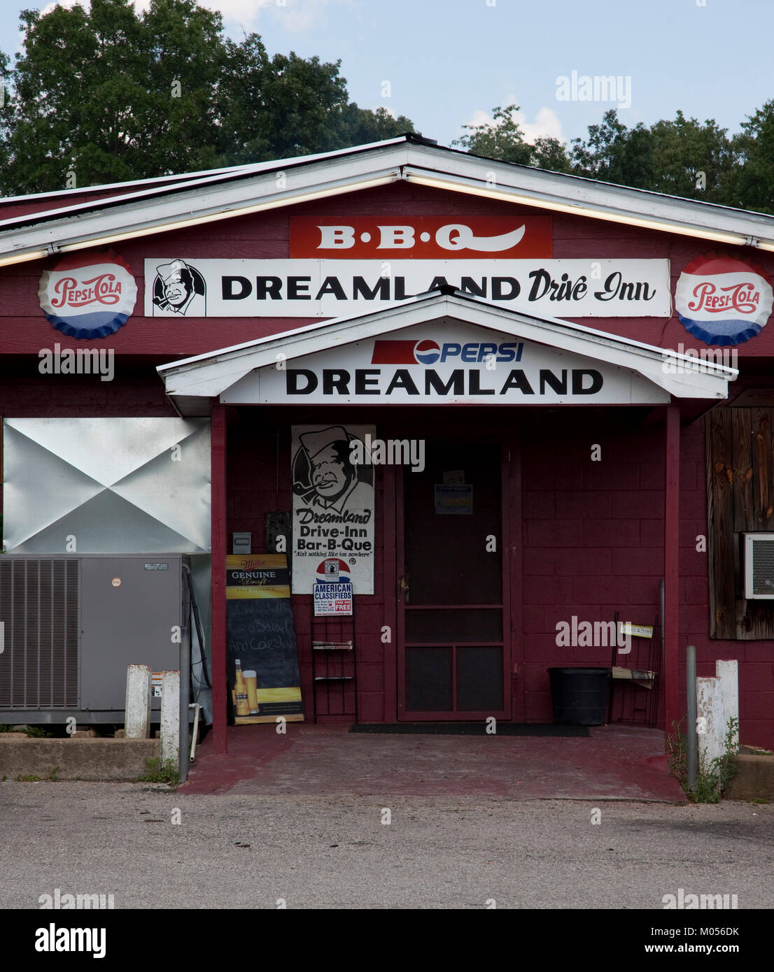 Dreamland Bar-b-que restaurant Stock Photo - Alamy