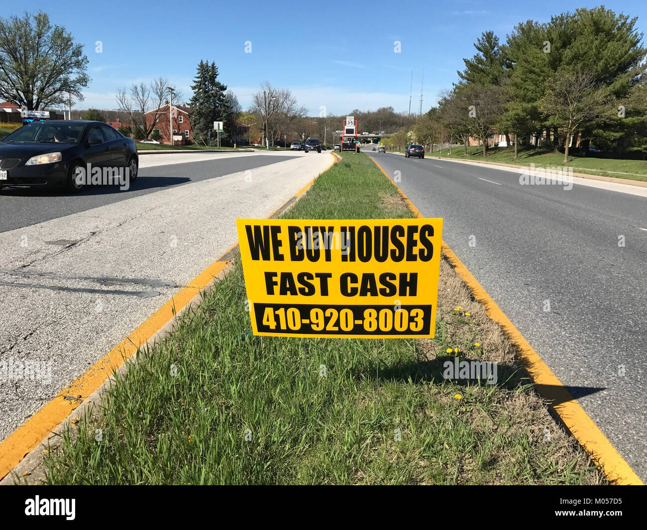 This image shows the intersection of Wilkens Avenue and Maiden Choice ...