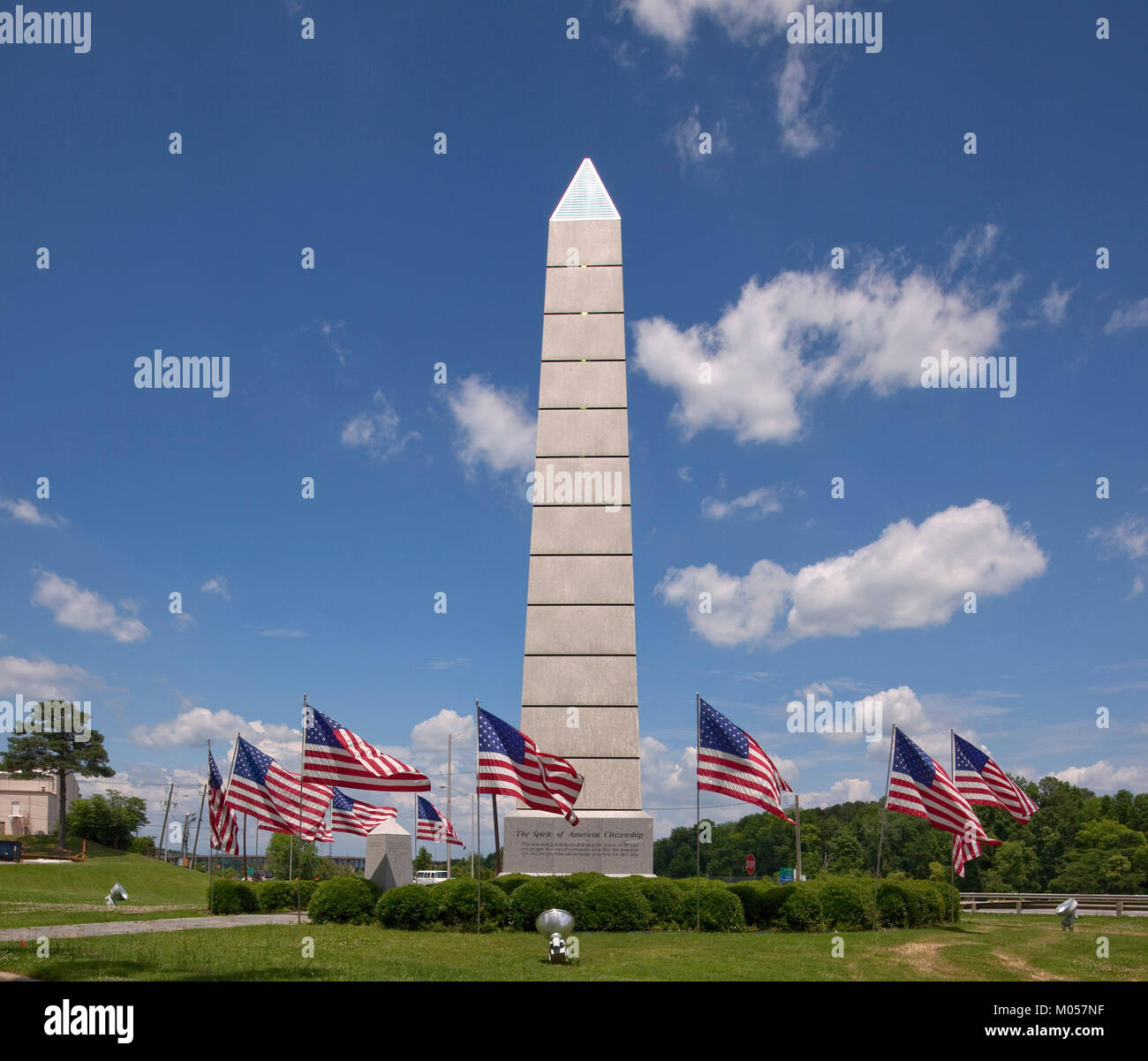 Monument to the Spirit of American Citizenship, Gadsden, Alabama Stock ...