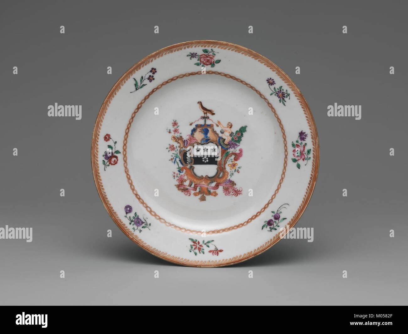 The bread plate featured in the MET collection (DP258638) showcases ...