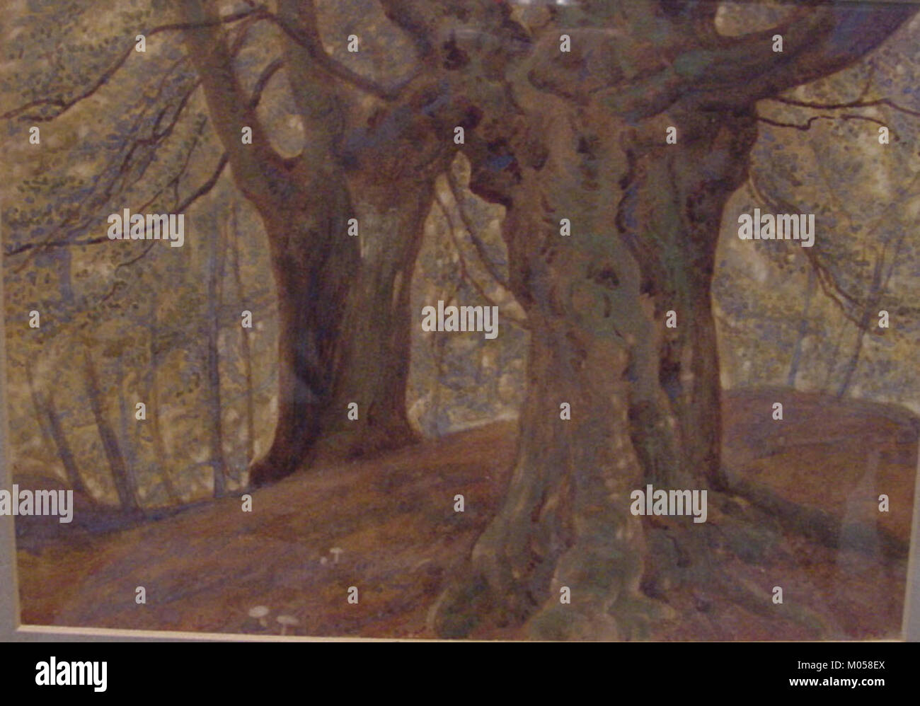 Burnham Beeches, a landscape painting housed at the Metropolitan Museum ...