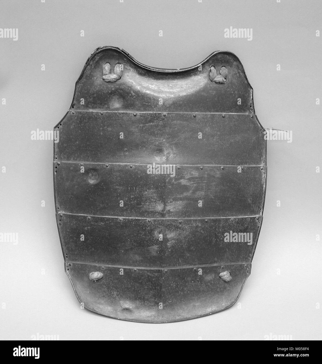 This breastplate, also known as a plastron, is an example of historical ...