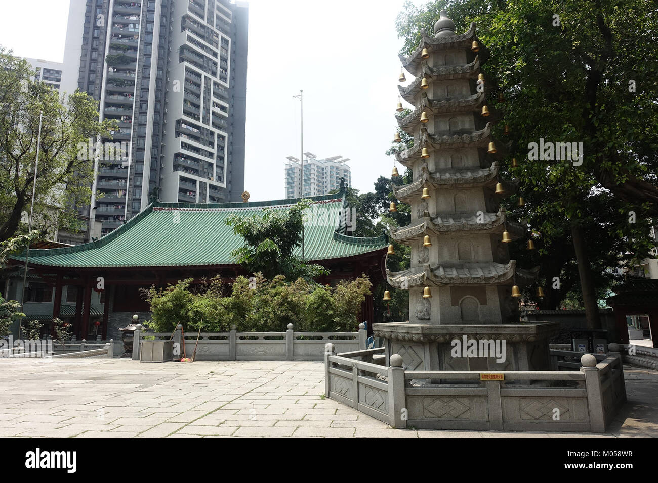 The Haichuang Temple Buddhist pagoda is a significant religious ...