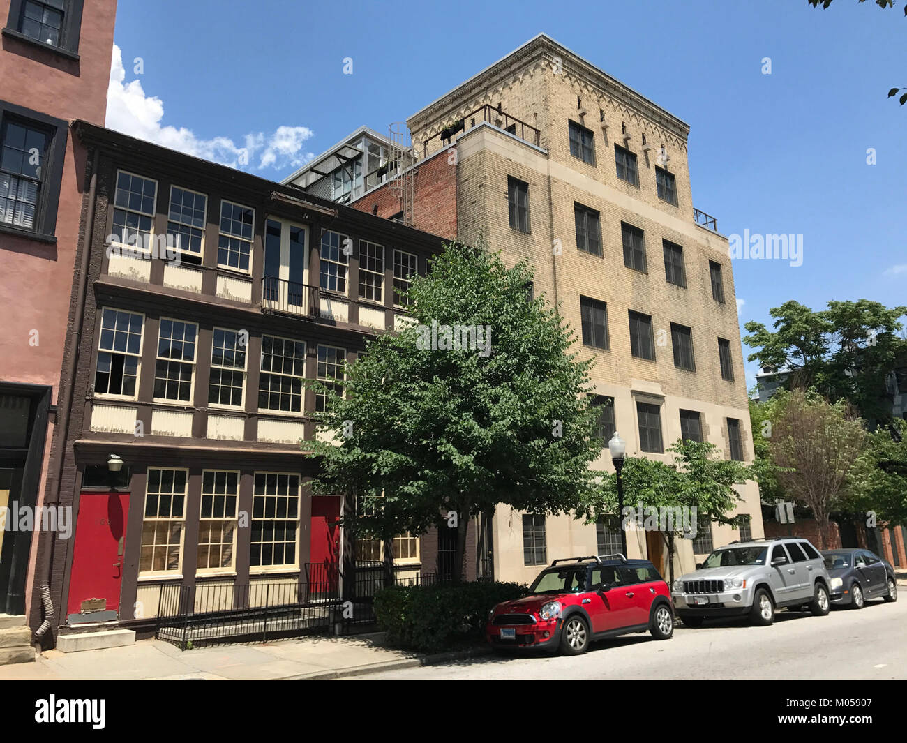 The buildings located at Madison Street and Ploy Street in Baltimore ...