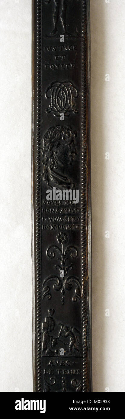 A historical busk, part of the MET collection, used in historical ...