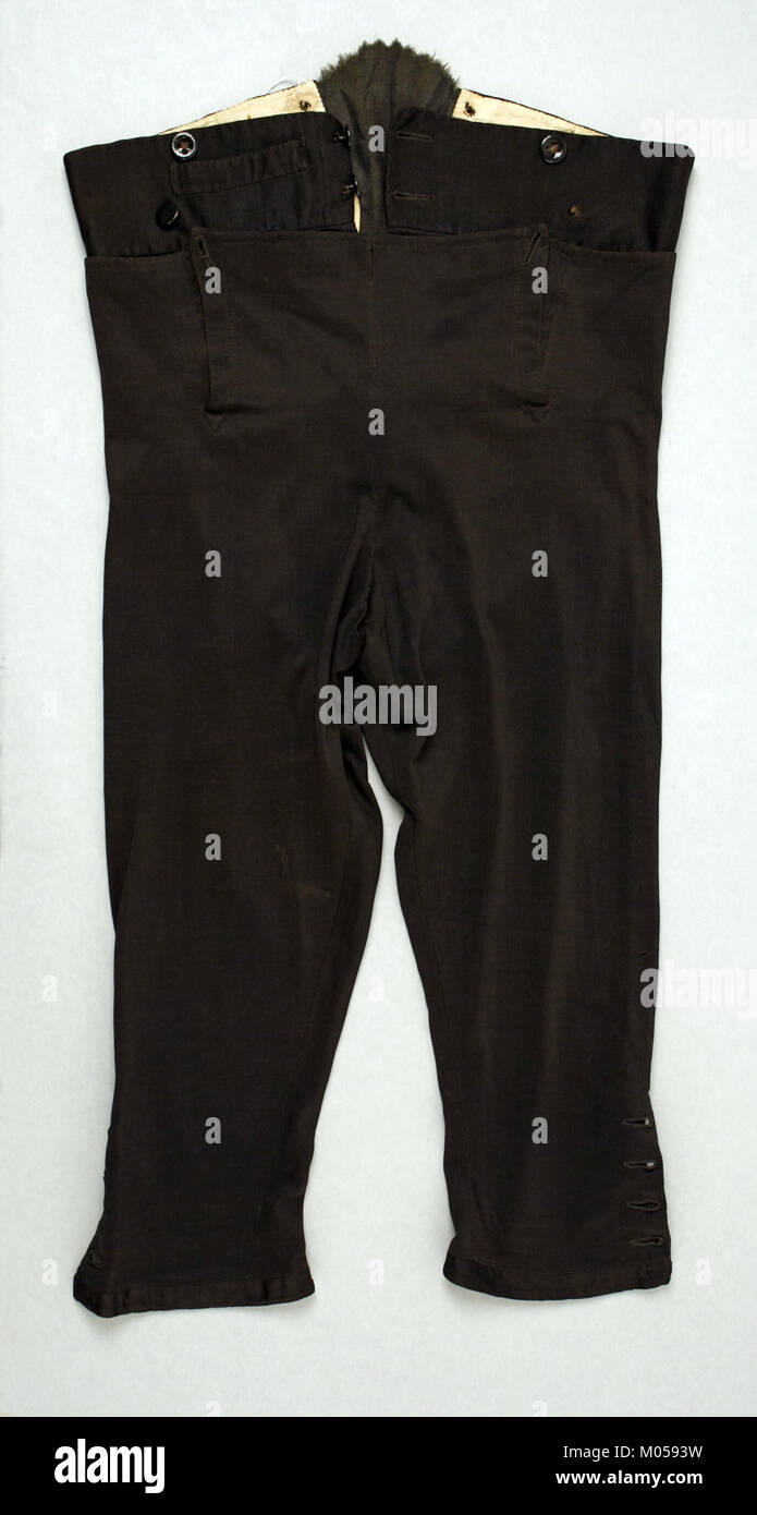 A pair of breeches from the Metropolitan Museum of Artâ€™s collection ...
