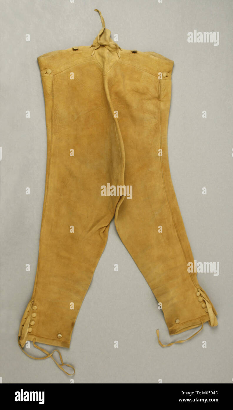 A pair of breeches from the collection of the Metropolitan Museum of ...
