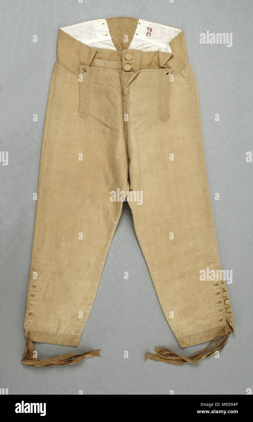 This item, identified as breeches from the Metropolitan Museum of Art ...