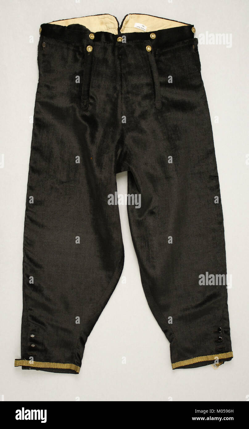 These breeches, part of the MET collection, represent a historical ...