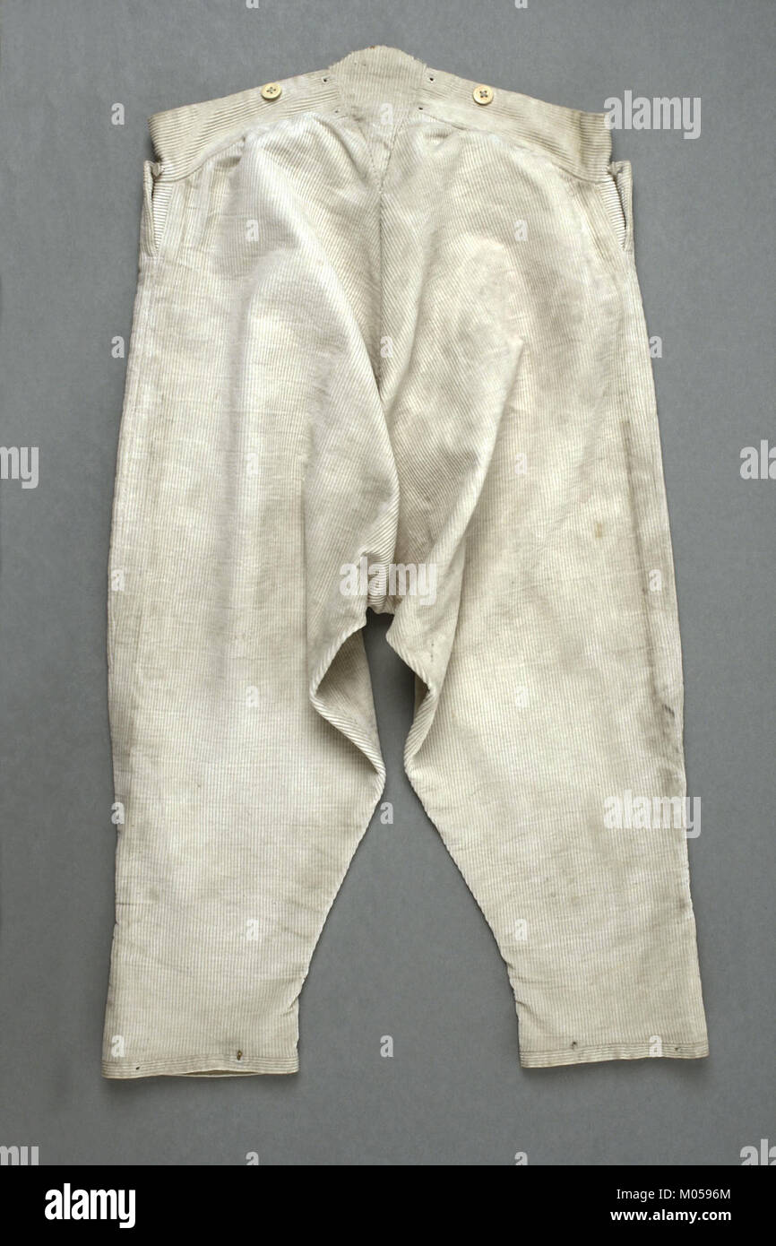 This historical pair of breeches from the MET collection, dated to the ...