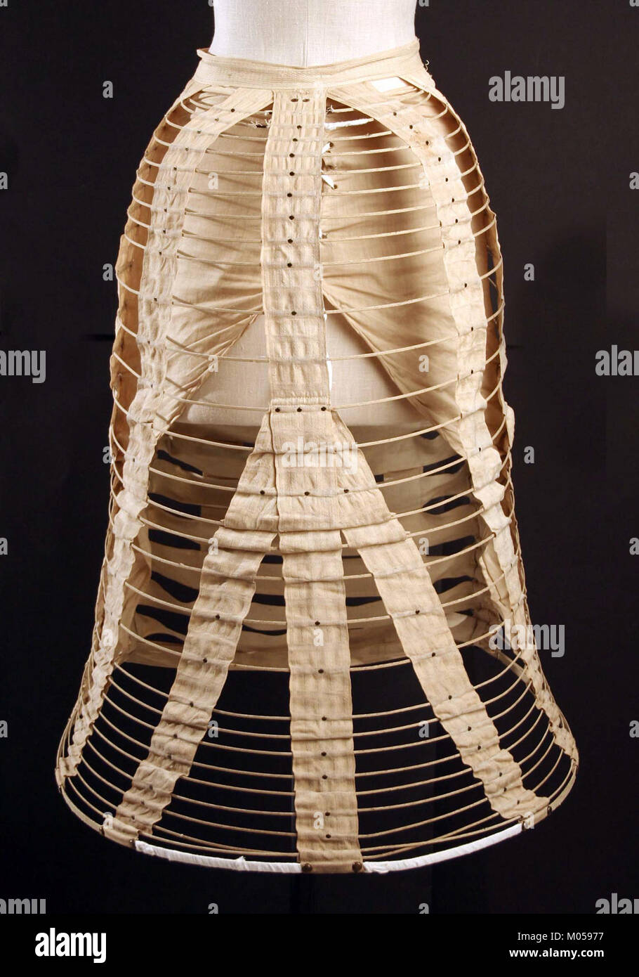 This bustle, housed in the Metropolitan Museum of Art, is a key example ...