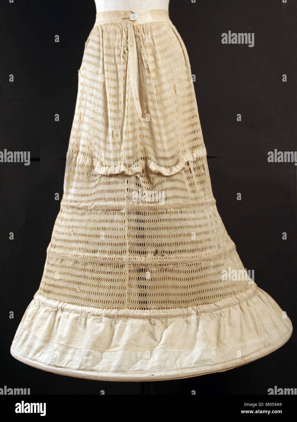 The Cage Crinoline, an essential fashion item of the 19th century, was ...