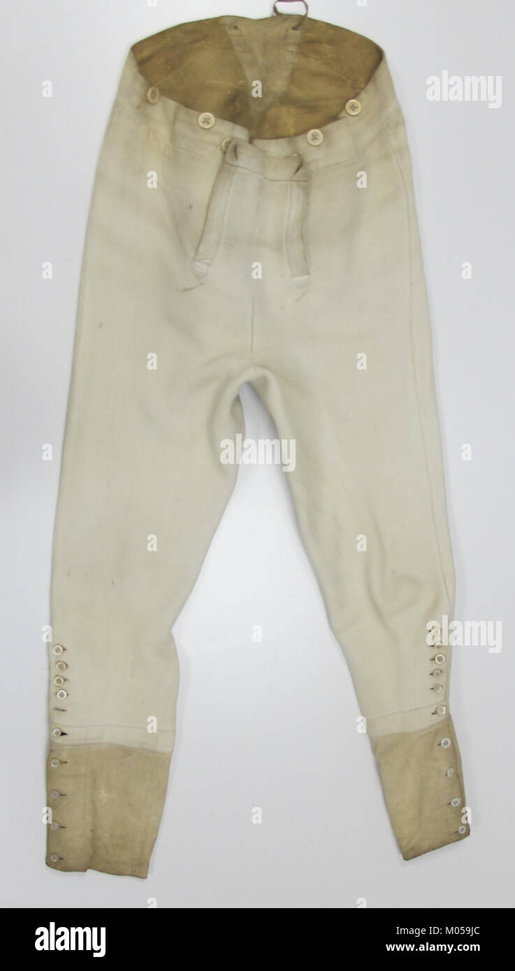 The breeches, dated to the 18th century, are a fine example of period ...
