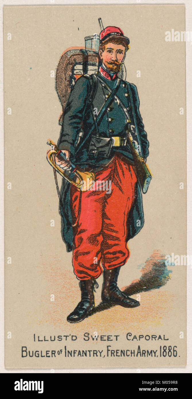 French bugler hi-res stock photography and images - Alamy