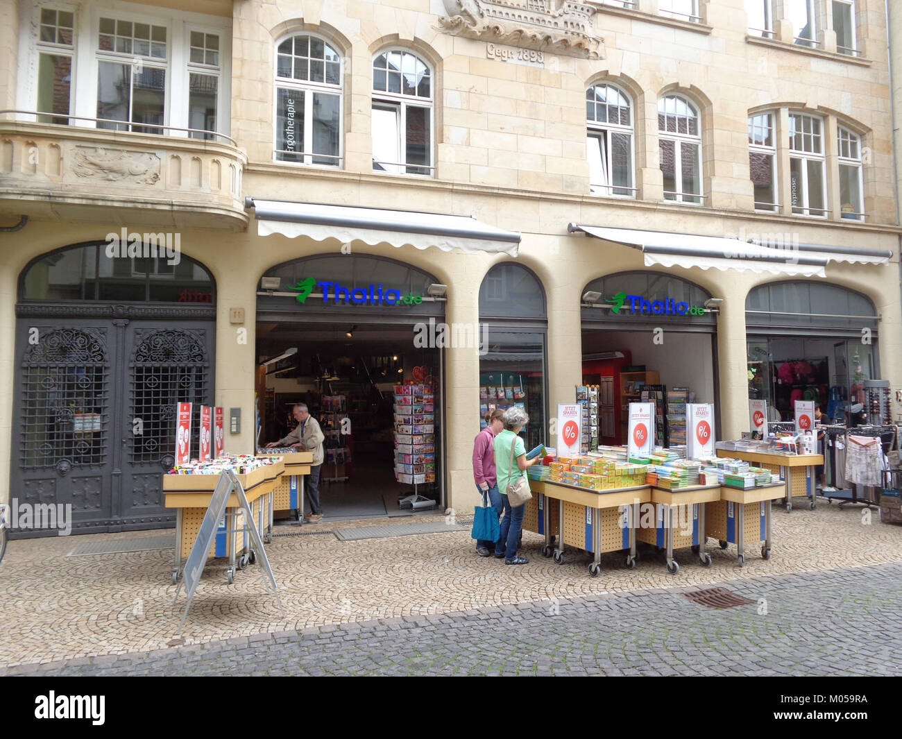 Buchhandlung Thalia in Gotha is a well-known bookstore in Germany ...