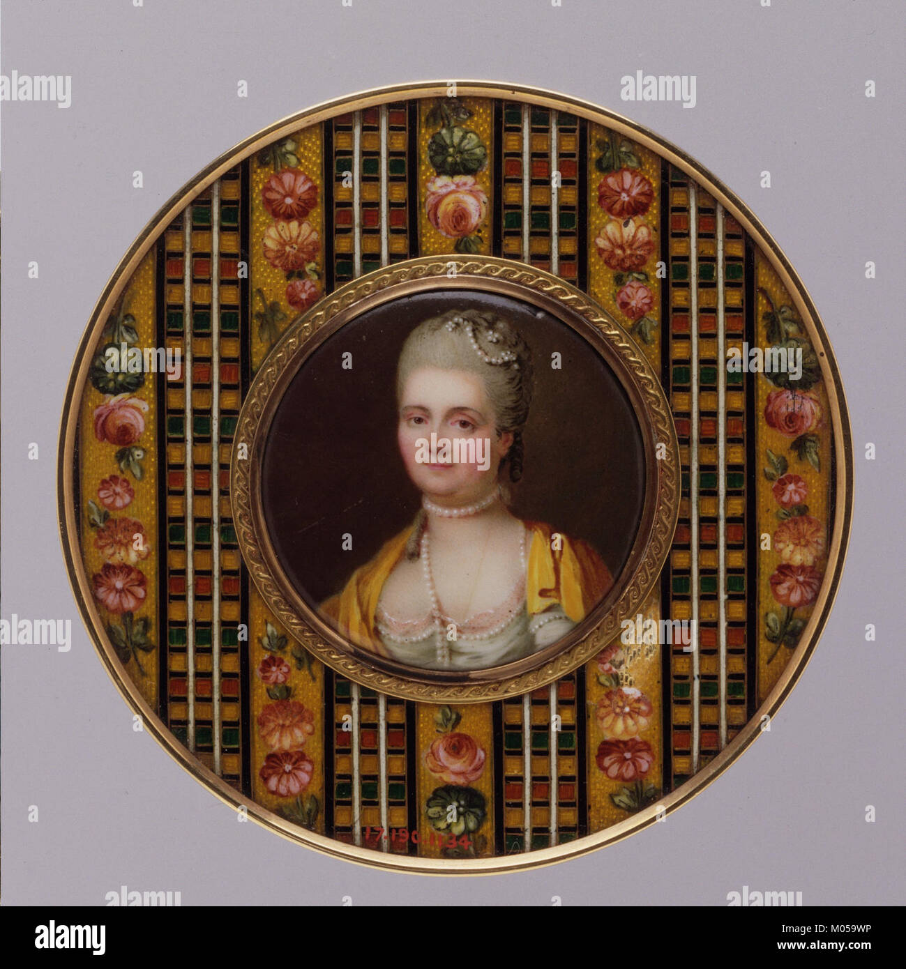 The 'Box with portrait of a woman' is an art piece from the ...
