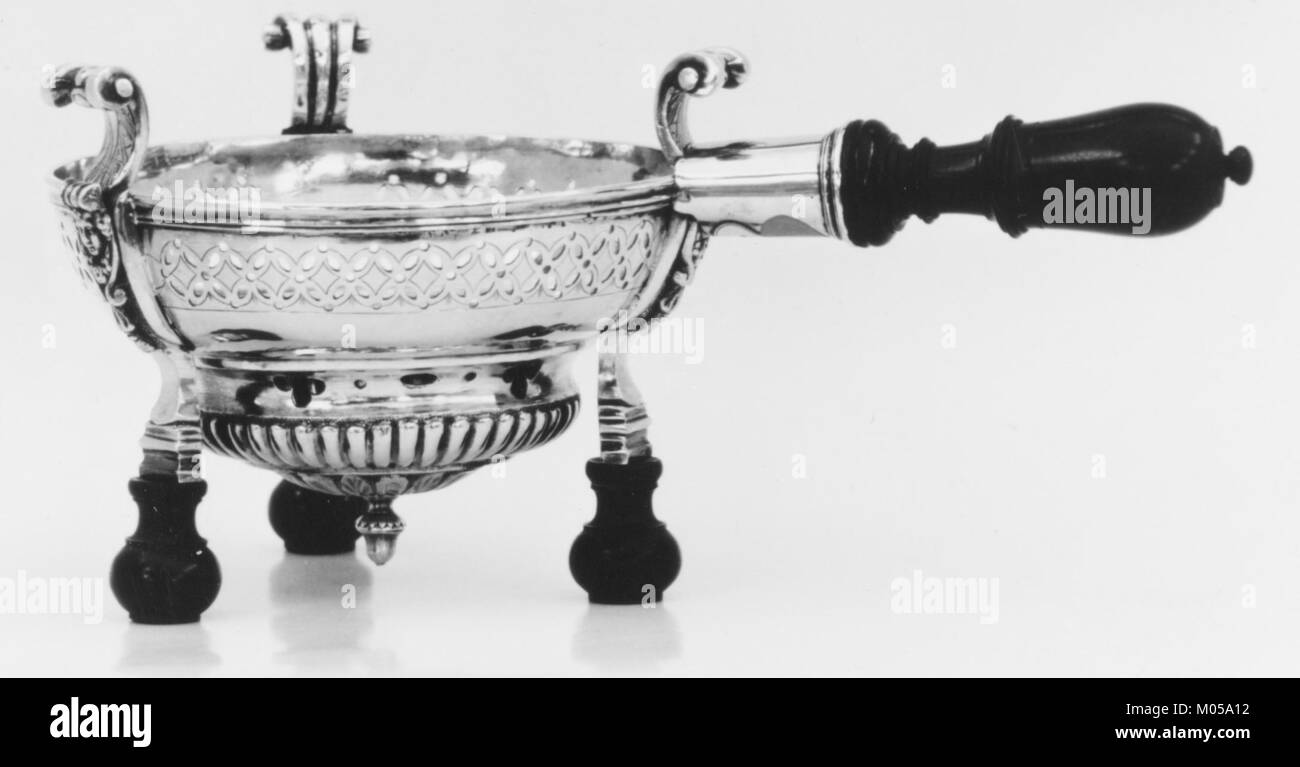 The brazier, one of a pair, is an ancient artifact housed in the ...