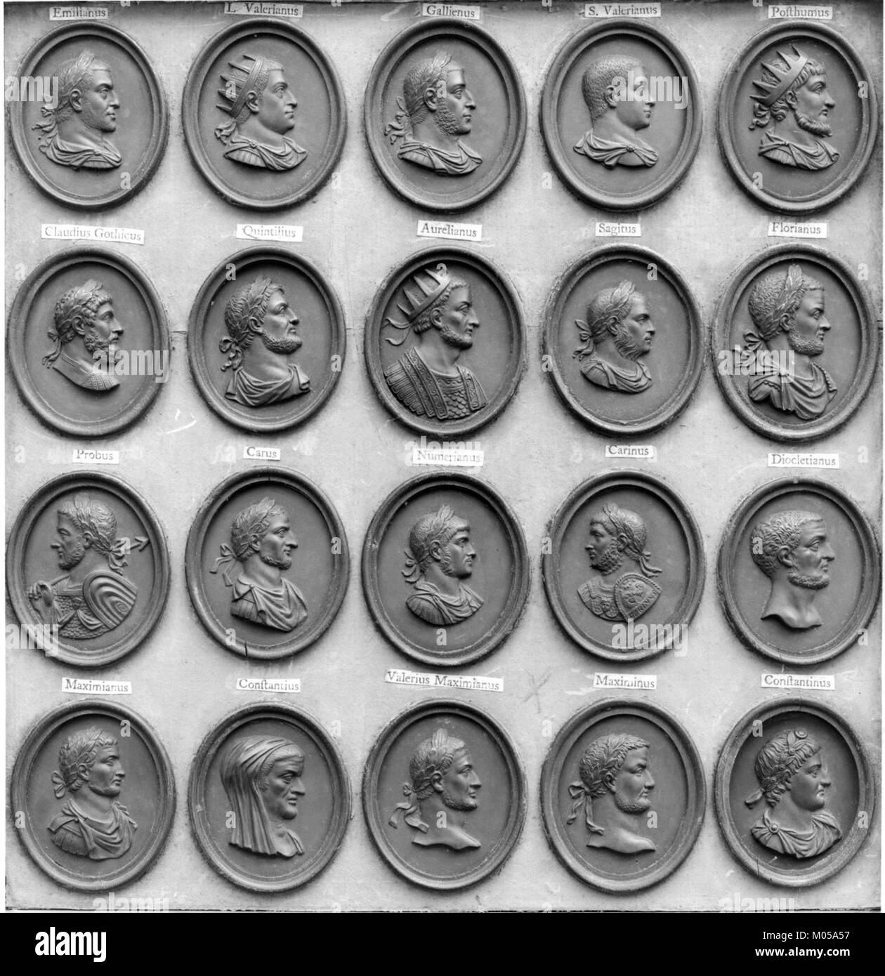 The Cabinet of 140 Plaques is a collection of historical items housed ...