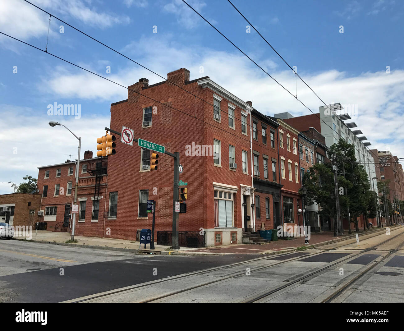 Baltimore street vintage hi-res stock photography and images - Alamy