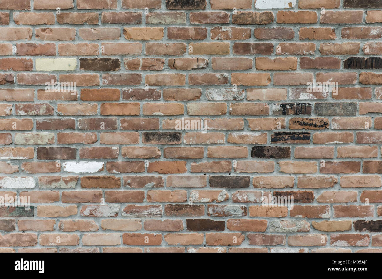 A brick wall, commonly used in construction, is made of bonded bricks ...