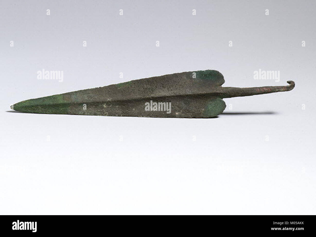 This bronze dagger blade, part of the MET collection, illustrates ...